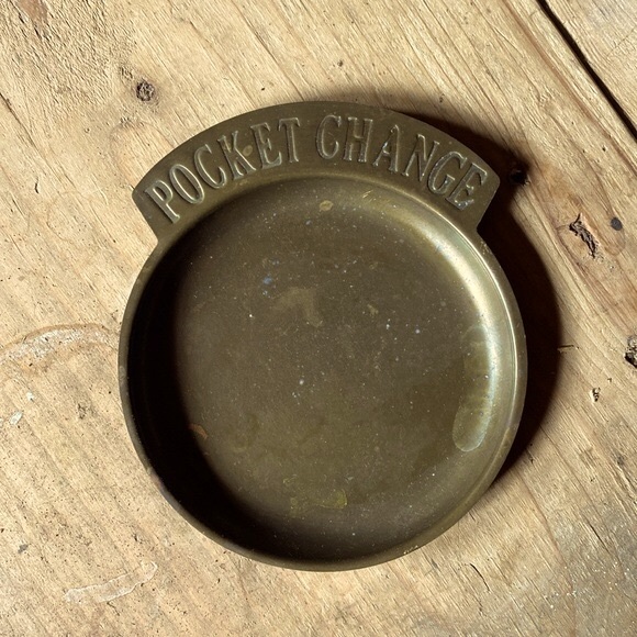 Vintage | Accents | Vintage Brass Change Dish | Poshmark